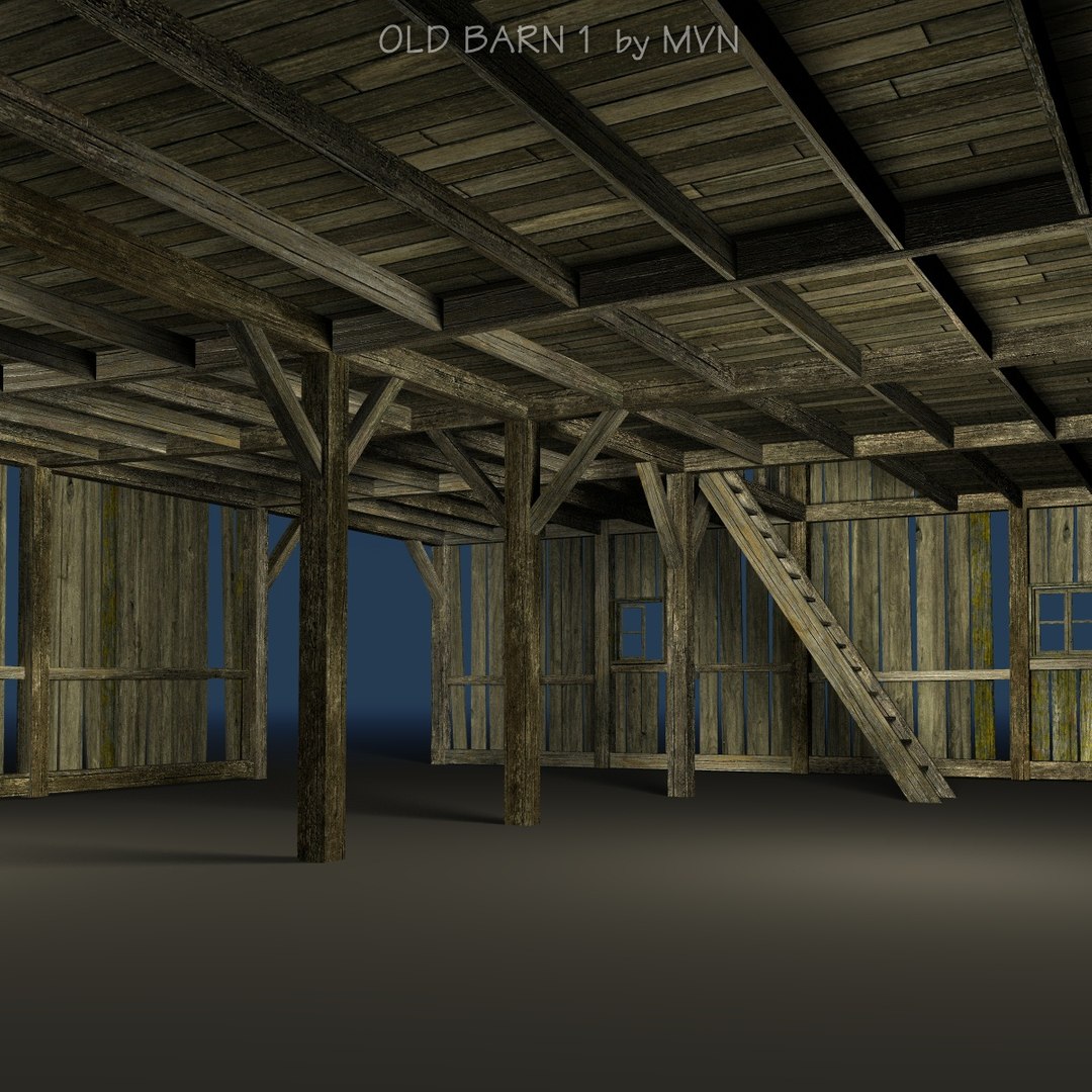 Old Barn 3d Model