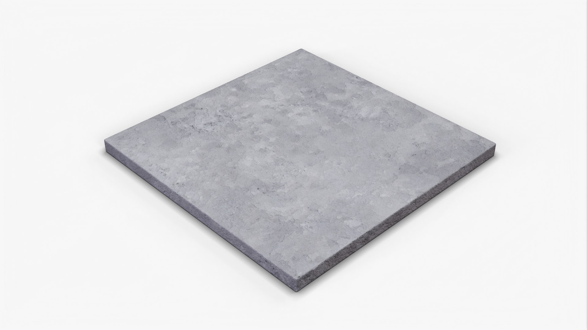 3D Concrete Slab Model - TurboSquid 2192418
