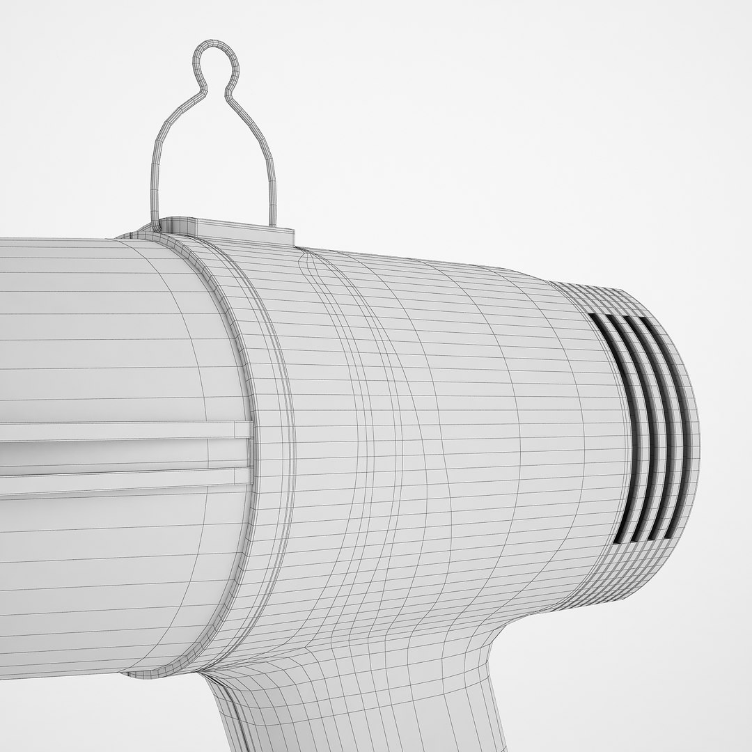 Industrial Heat Gun 3D Model - TurboSquid 1276254