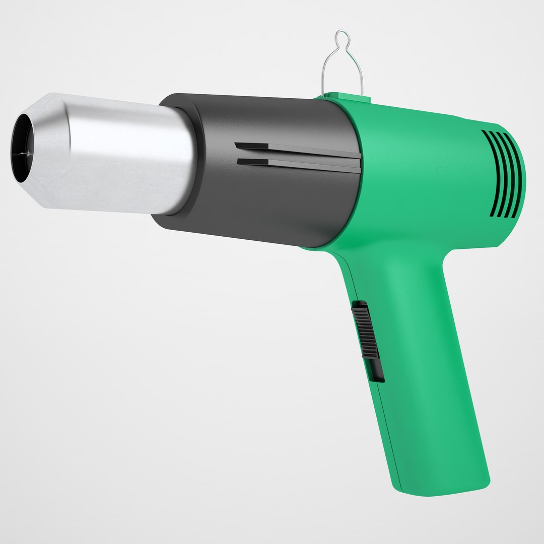 Industrial Heat Gun 3D Model - TurboSquid 1276254