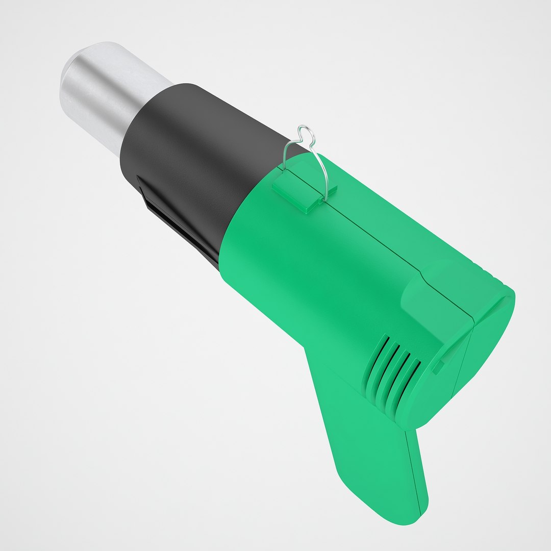 Industrial Heat Gun 3D Model - TurboSquid 1276254