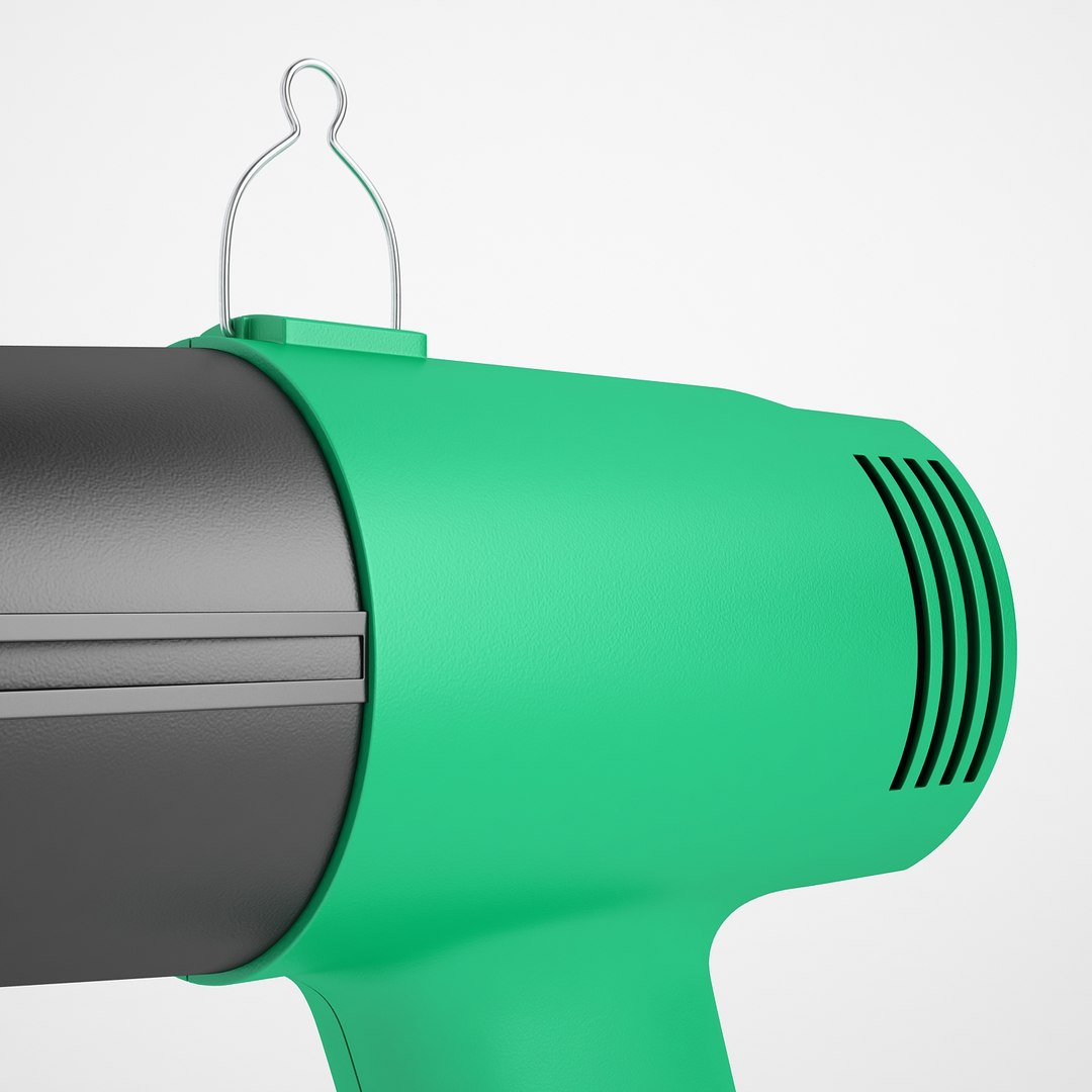 Industrial Heat Gun 3D Model - TurboSquid 1276254