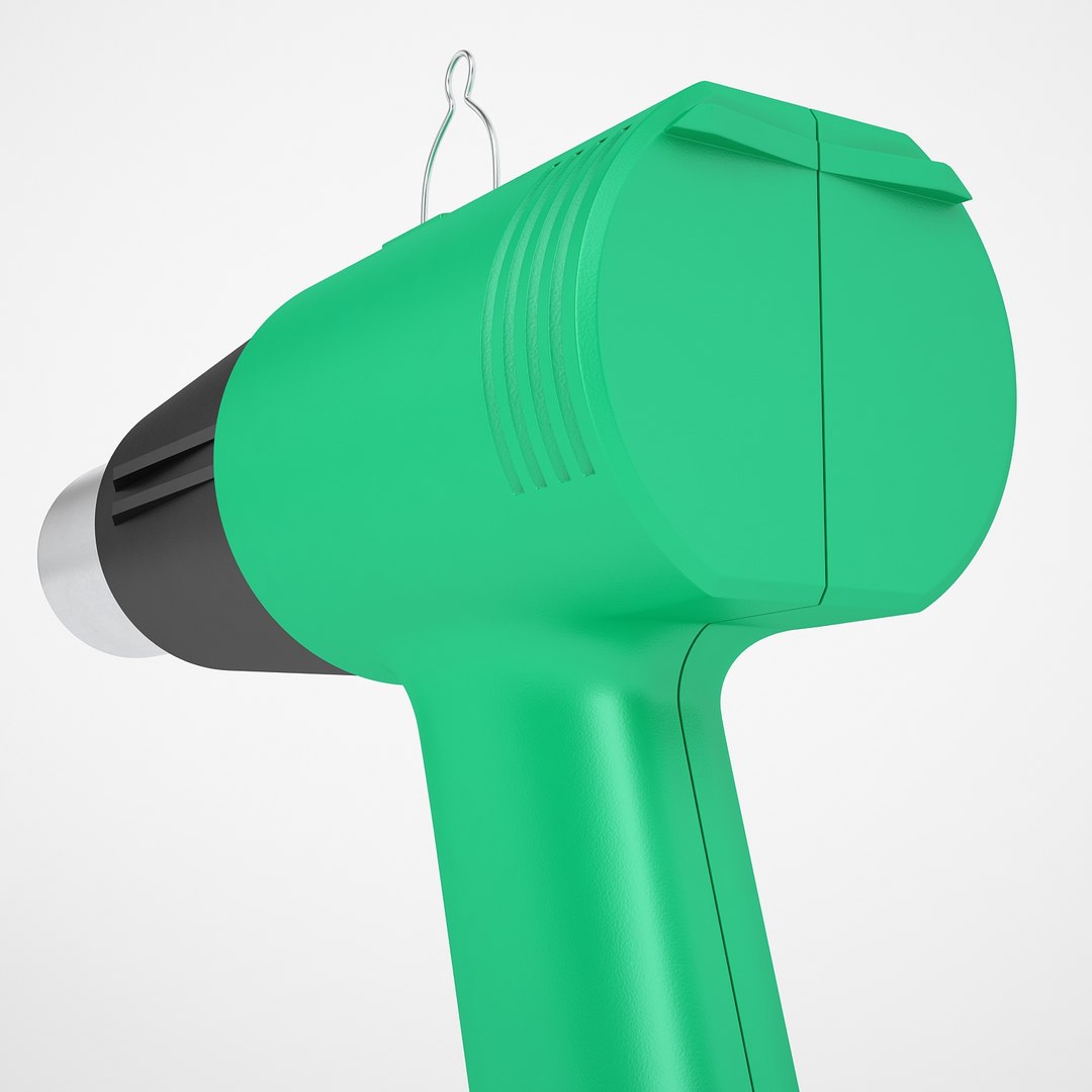Industrial Heat Gun 3D Model - TurboSquid 1276254