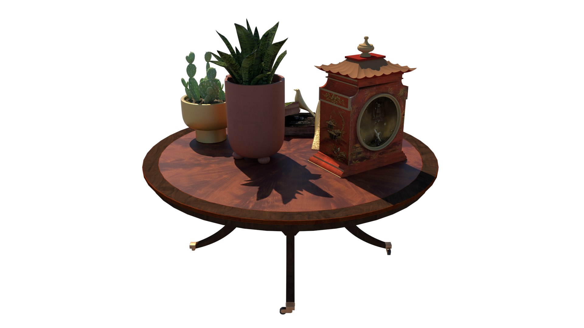 Art Deco Table Decor Model - TurboSquid 2289077