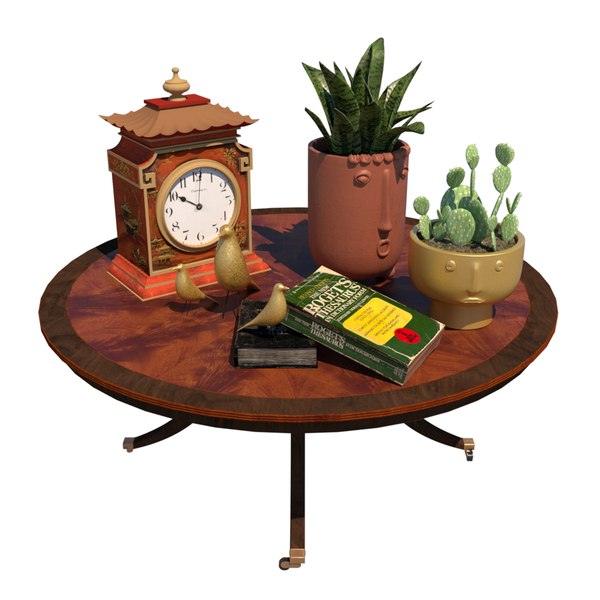 modelo 3d Decoración de mesa Art Decó - TurboSquid 2289077