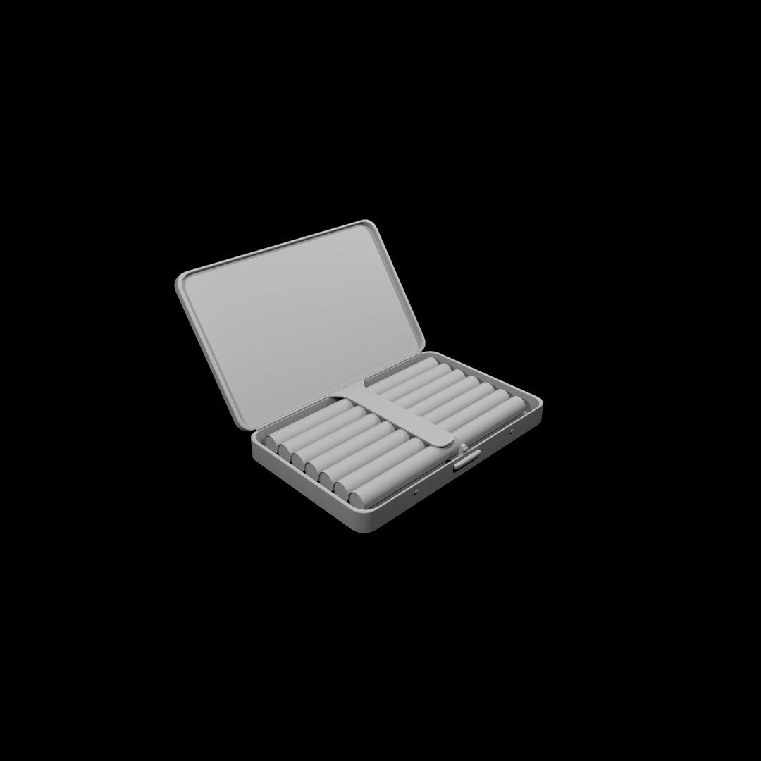 3D Cigarette Pack Holder Low-poly 3D Model Model - TurboSquid 2335508