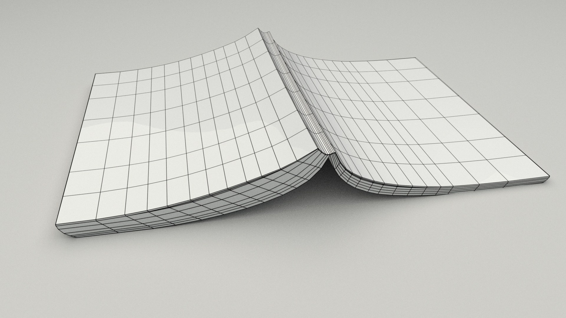 Open Book Model - TurboSquid 1695398