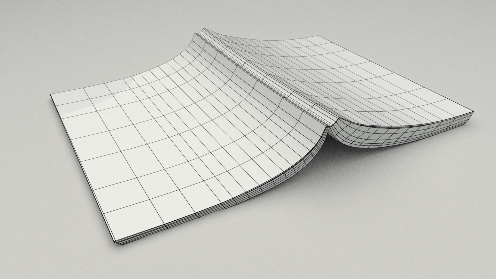 Open Book Model - TurboSquid 1695398