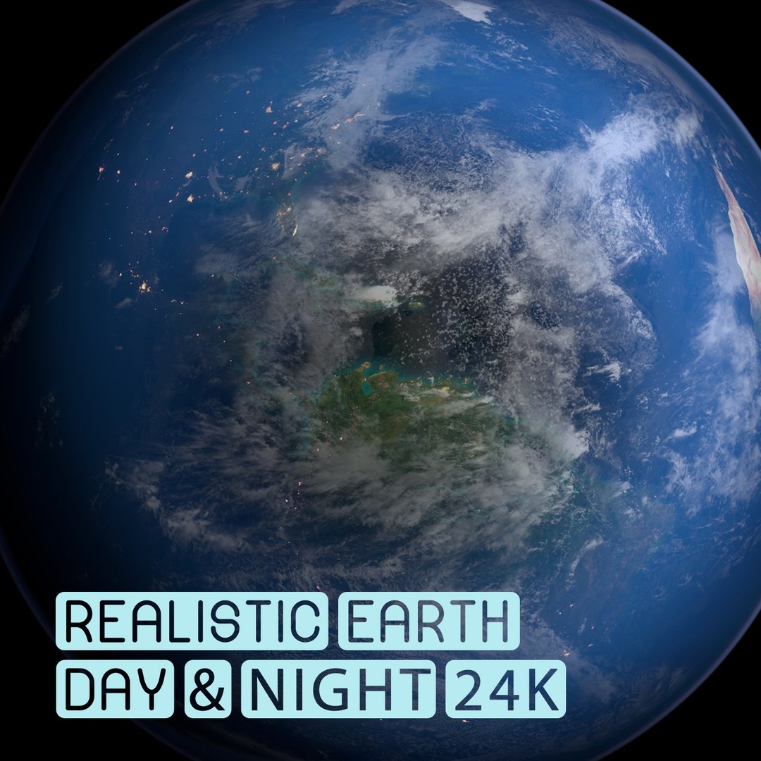 Realistic Earth Planet 3D Model - TurboSquid 1378820