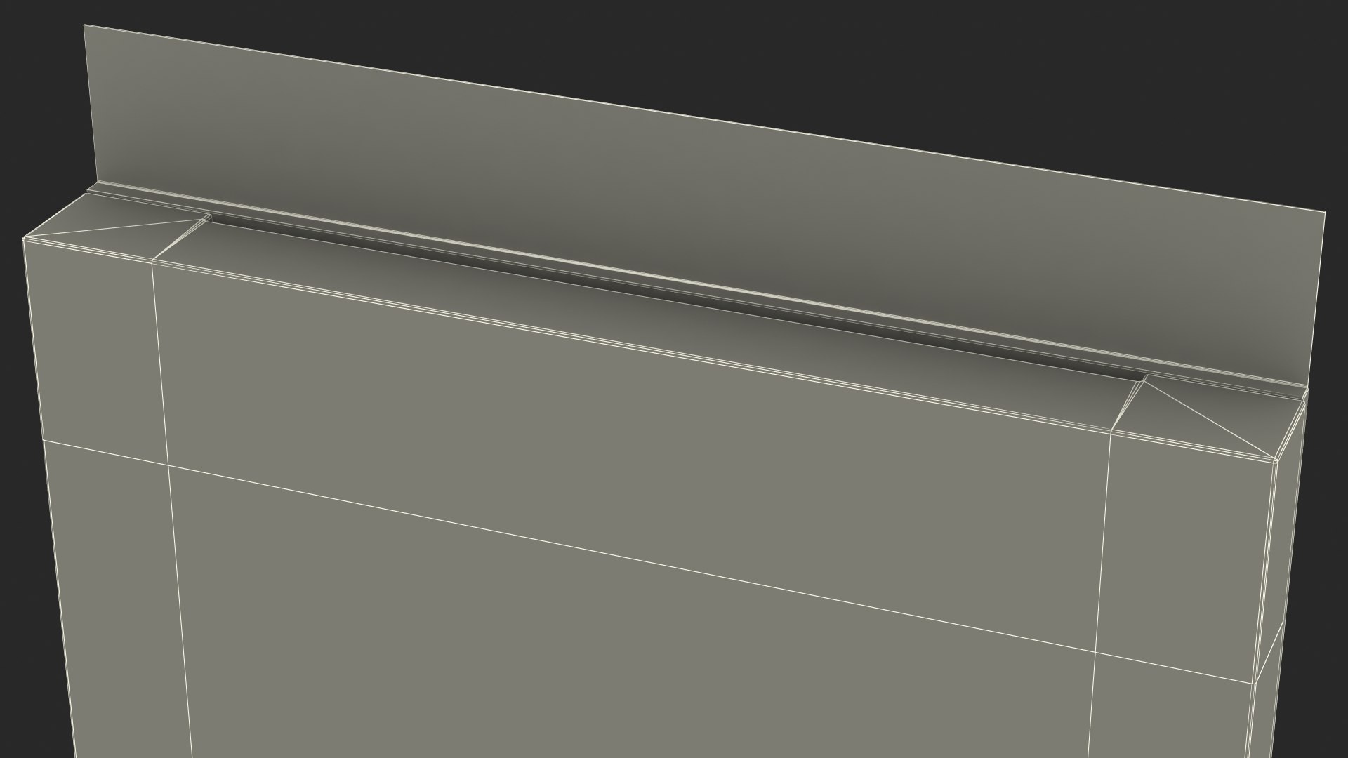 Flight Board Information Display 3D Model - TurboSquid 1645665
