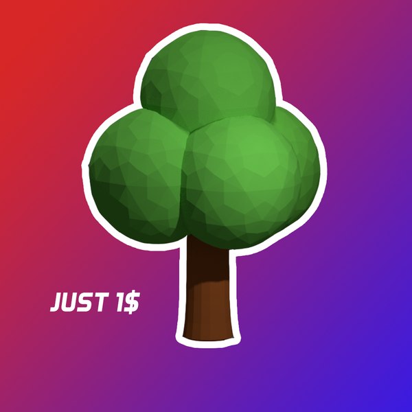 modelo 3d Mario 64 arbol - TurboSquid 1271048