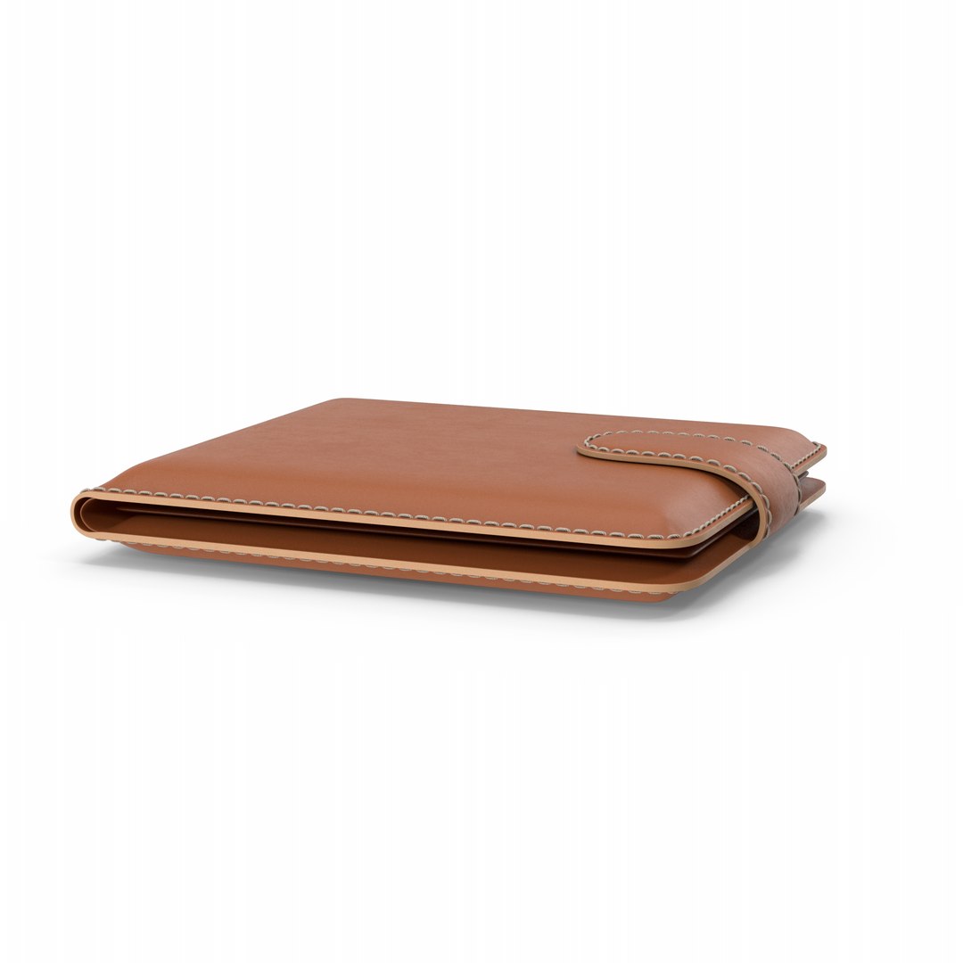 Leather Wallet 3D Model - TurboSquid 2218260