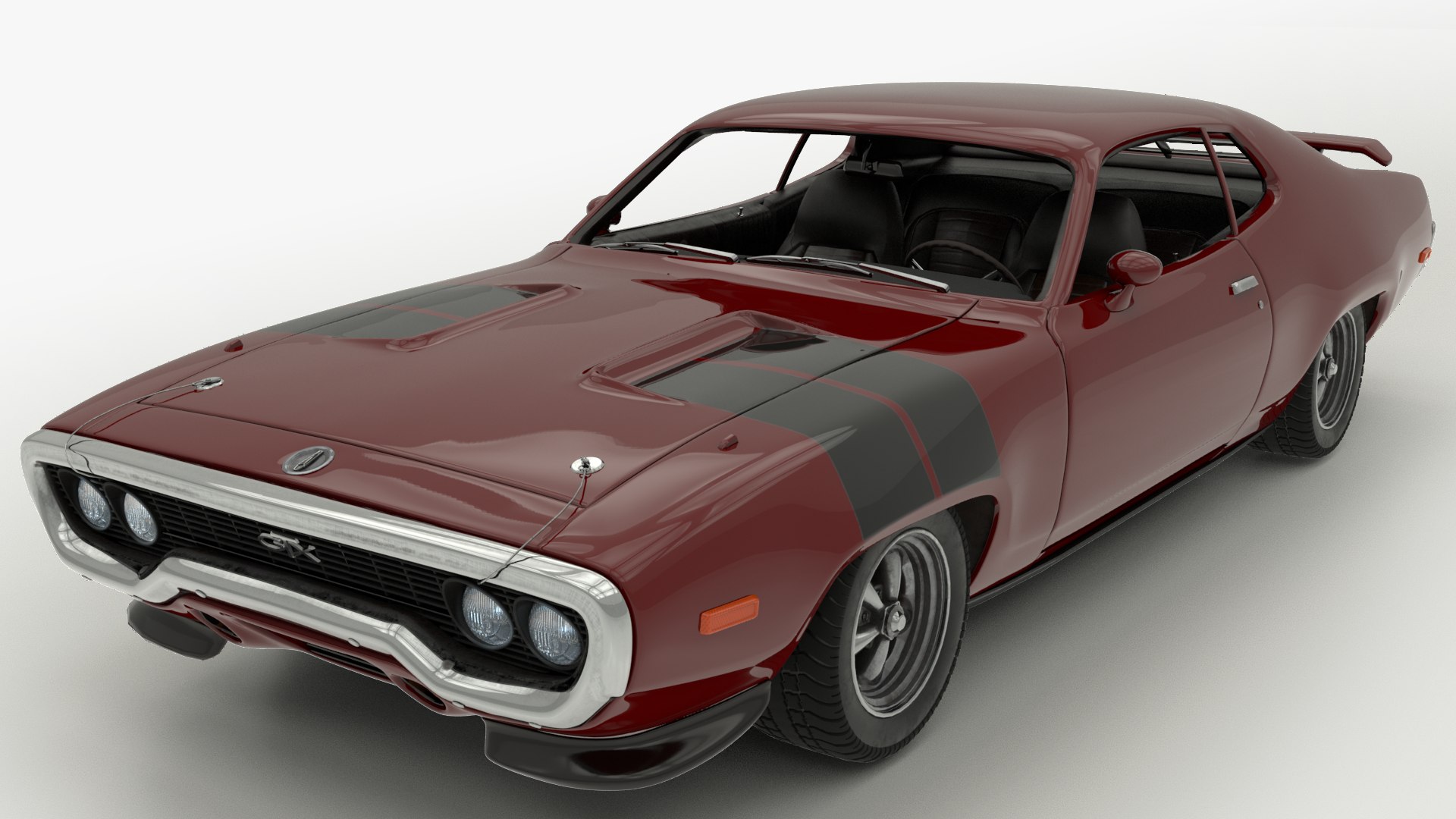 Plymouth Road Runner GTX 1971 3D - TurboSquid 2284116