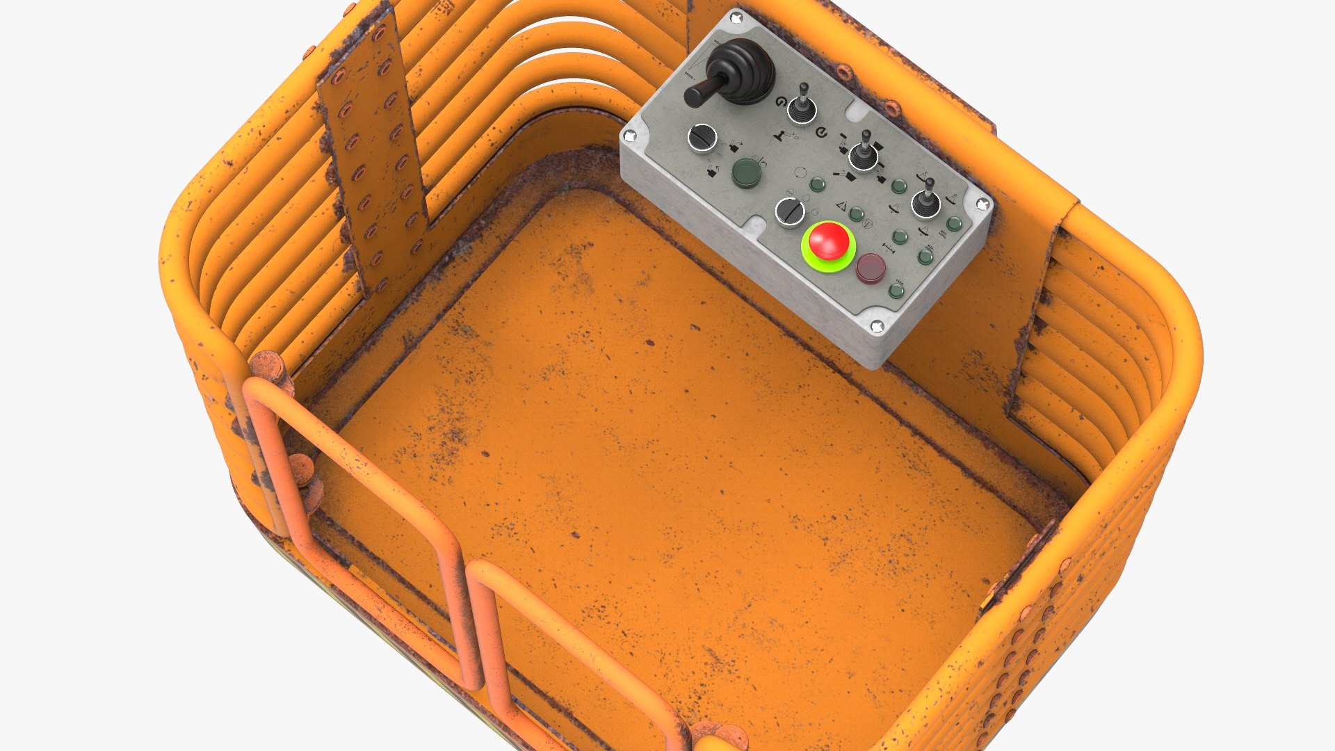 Telescopic Boom Lift Cabin 3D Model - TurboSquid 1805880