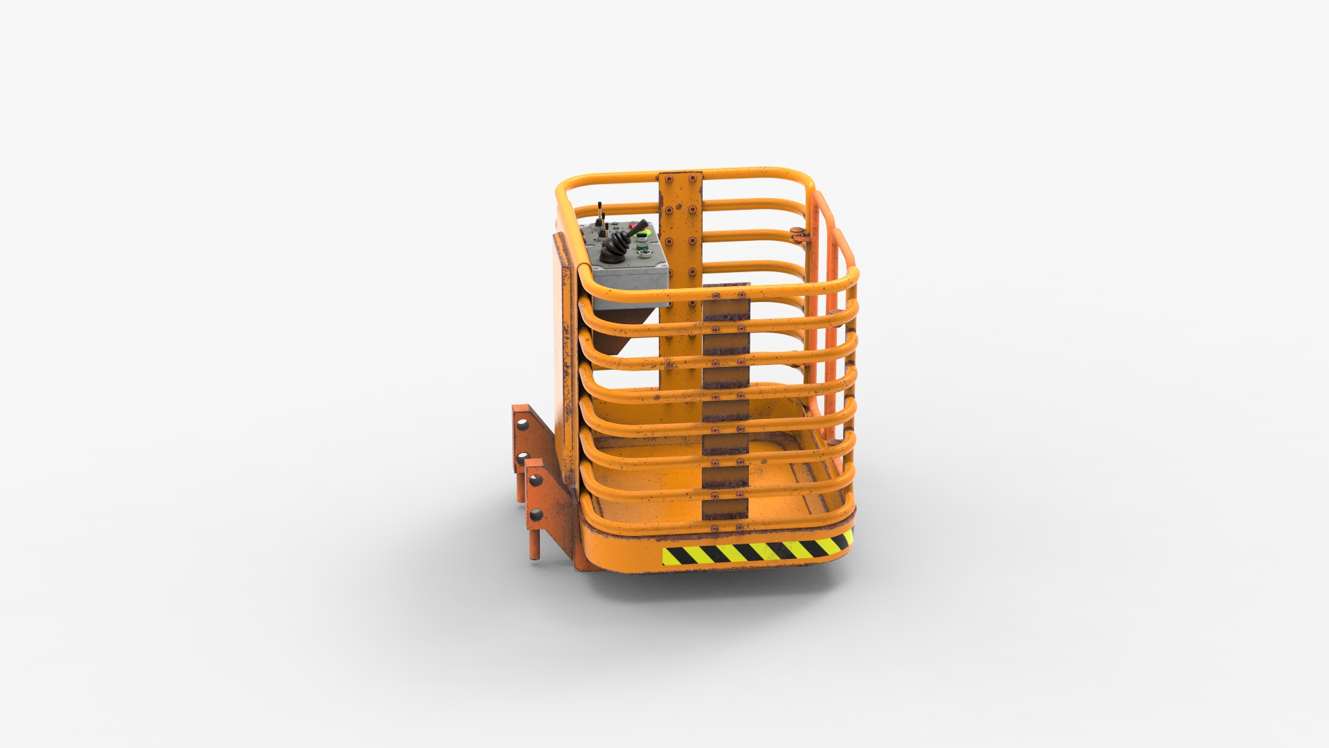 Telescopic Boom Lift Cabin 3D Model - TurboSquid 1805880