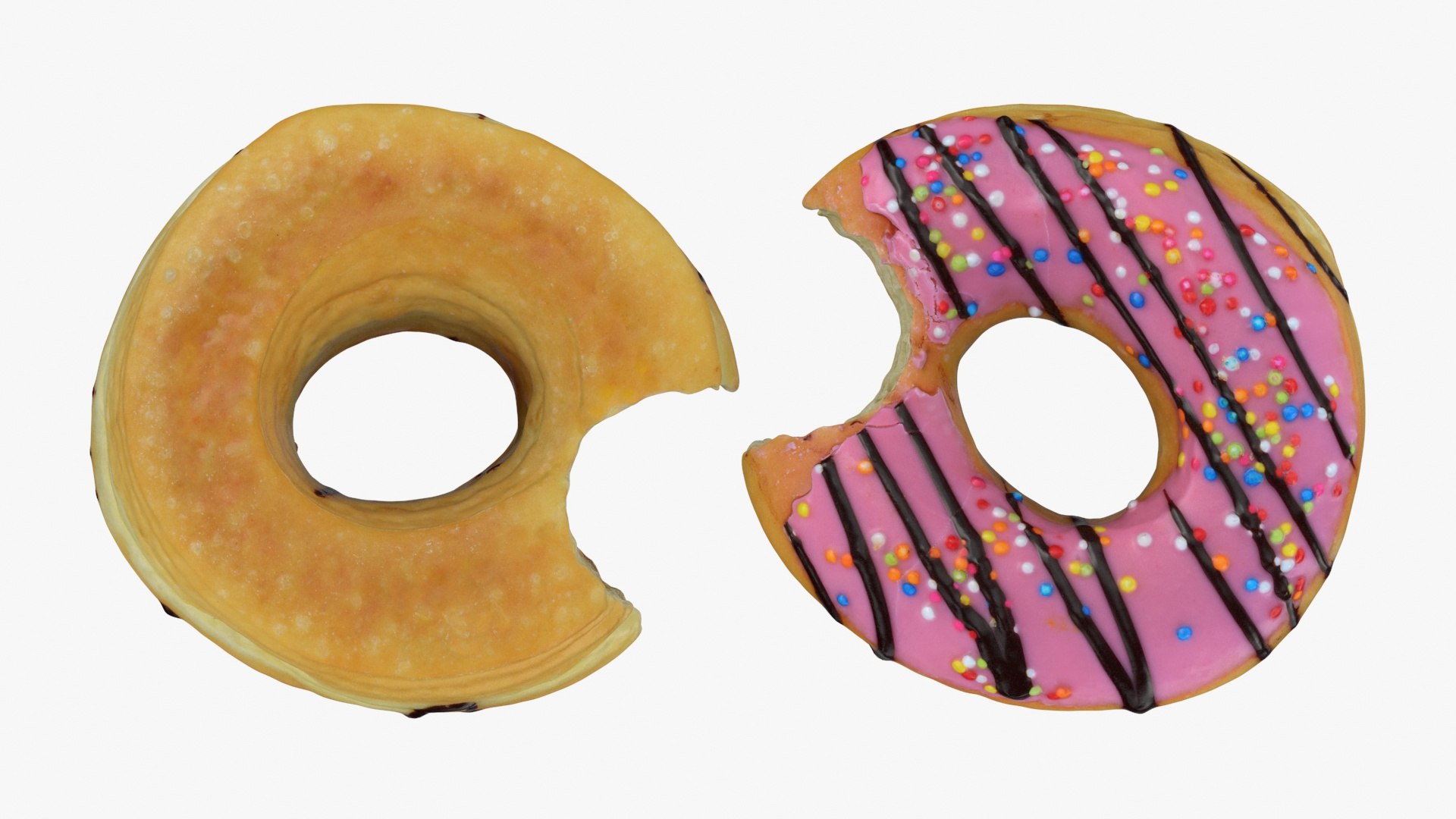 3D Bite Donut 02 - TurboSquid 2192958
