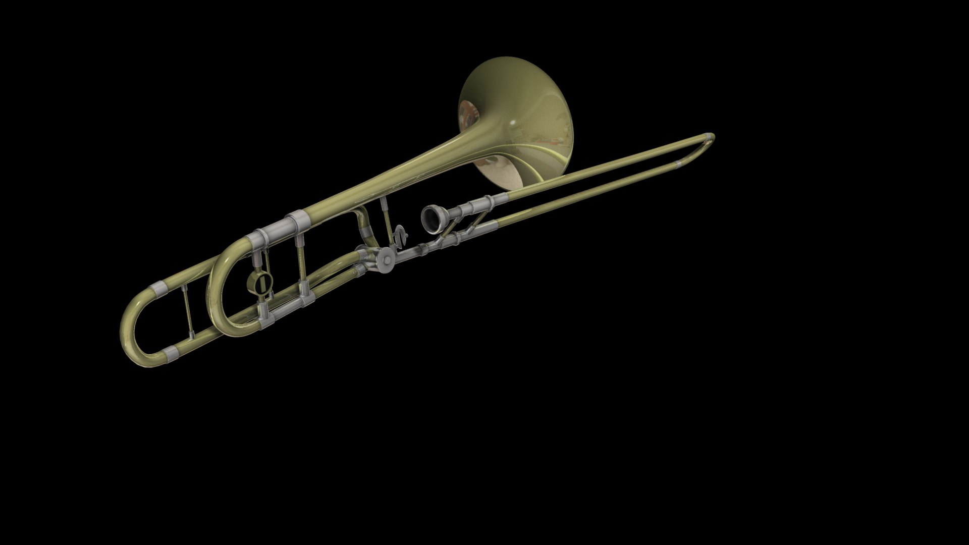 3d Model Trombone