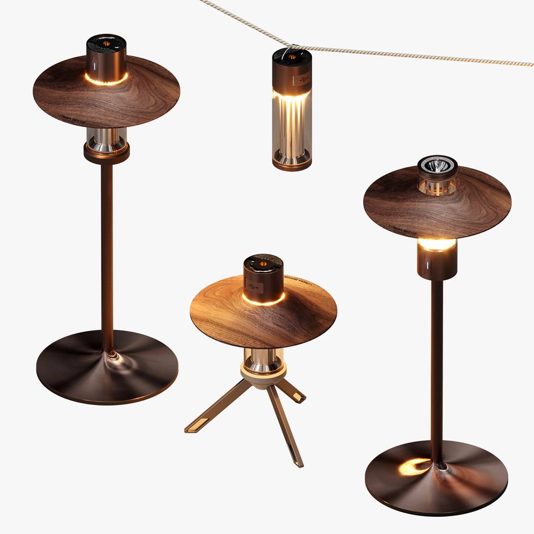 3D Lumena M3 Table Lamp - TurboSquid 2185718