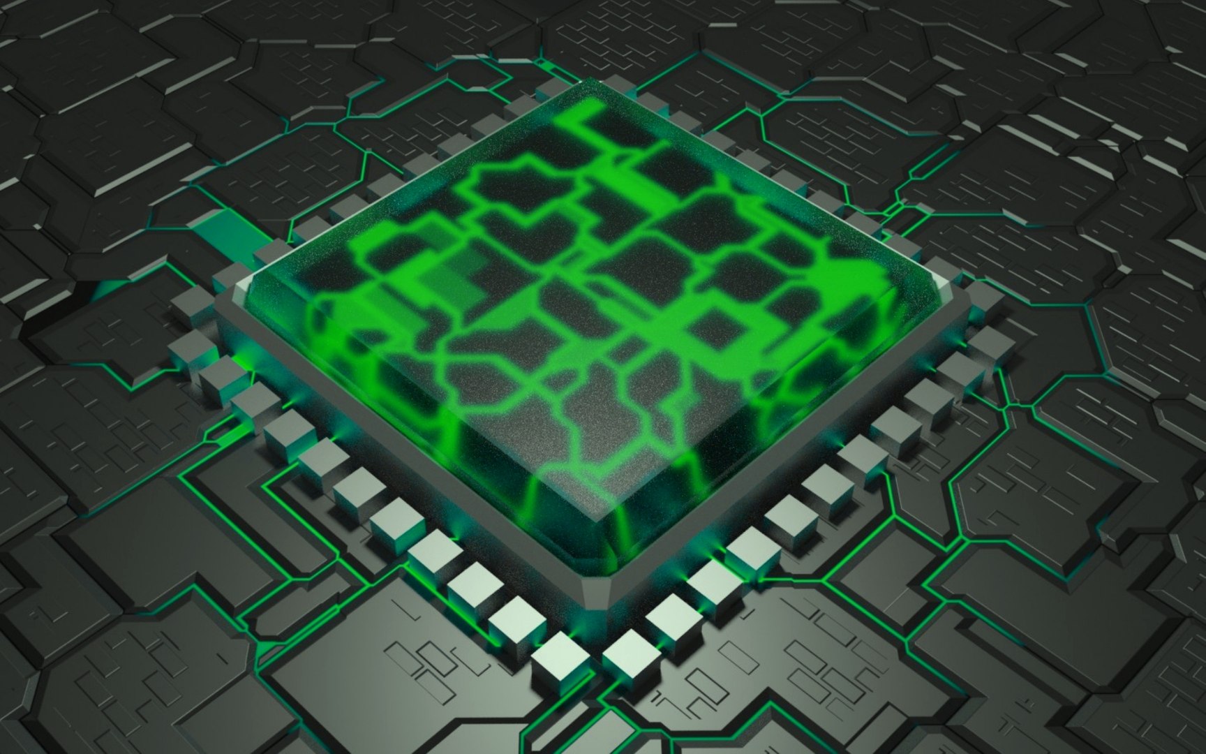 3D Computer Chip - TurboSquid 1472449