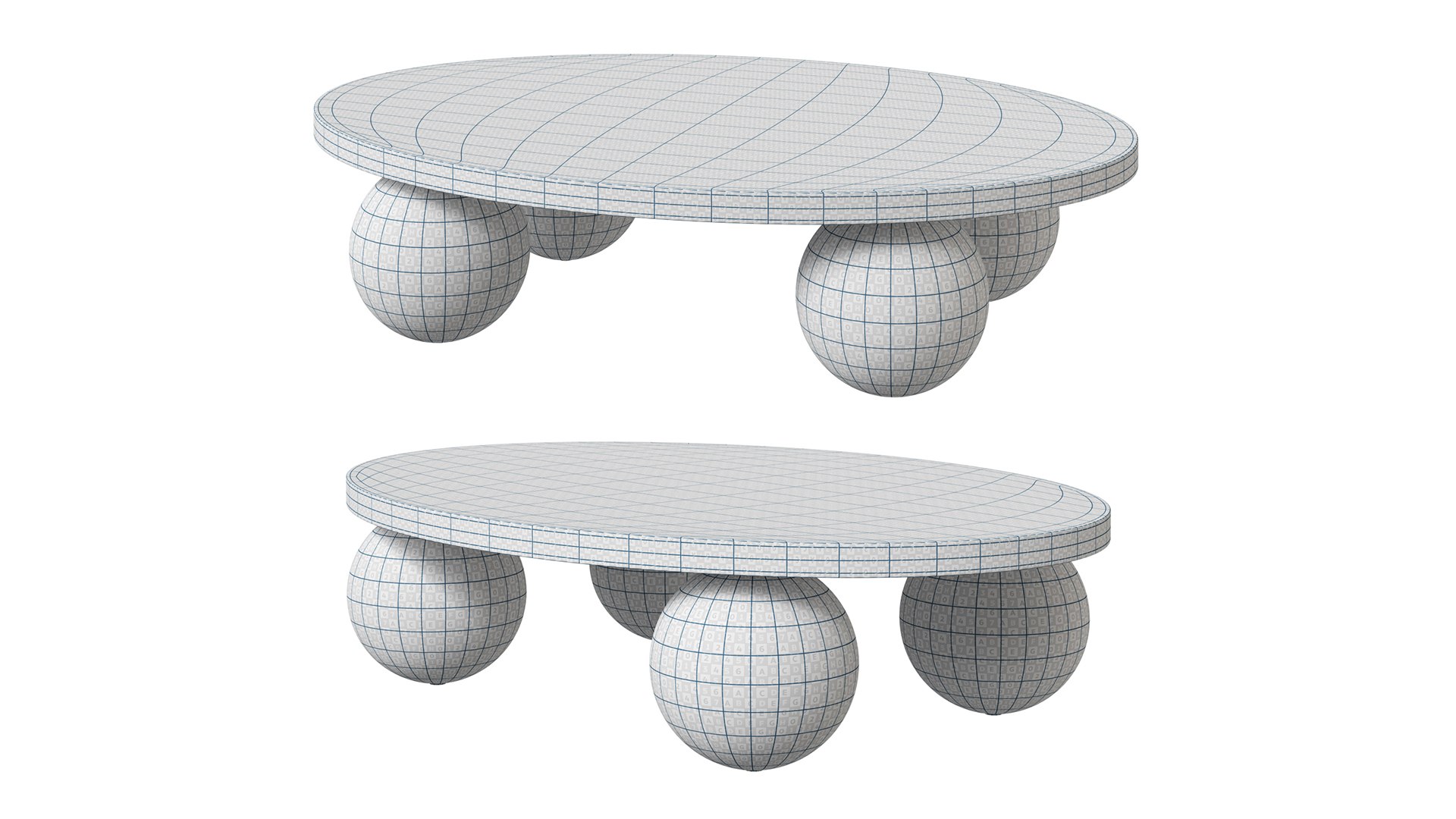3D Dawid Shaw Lola And Ezra Tables - TurboSquid 2212305