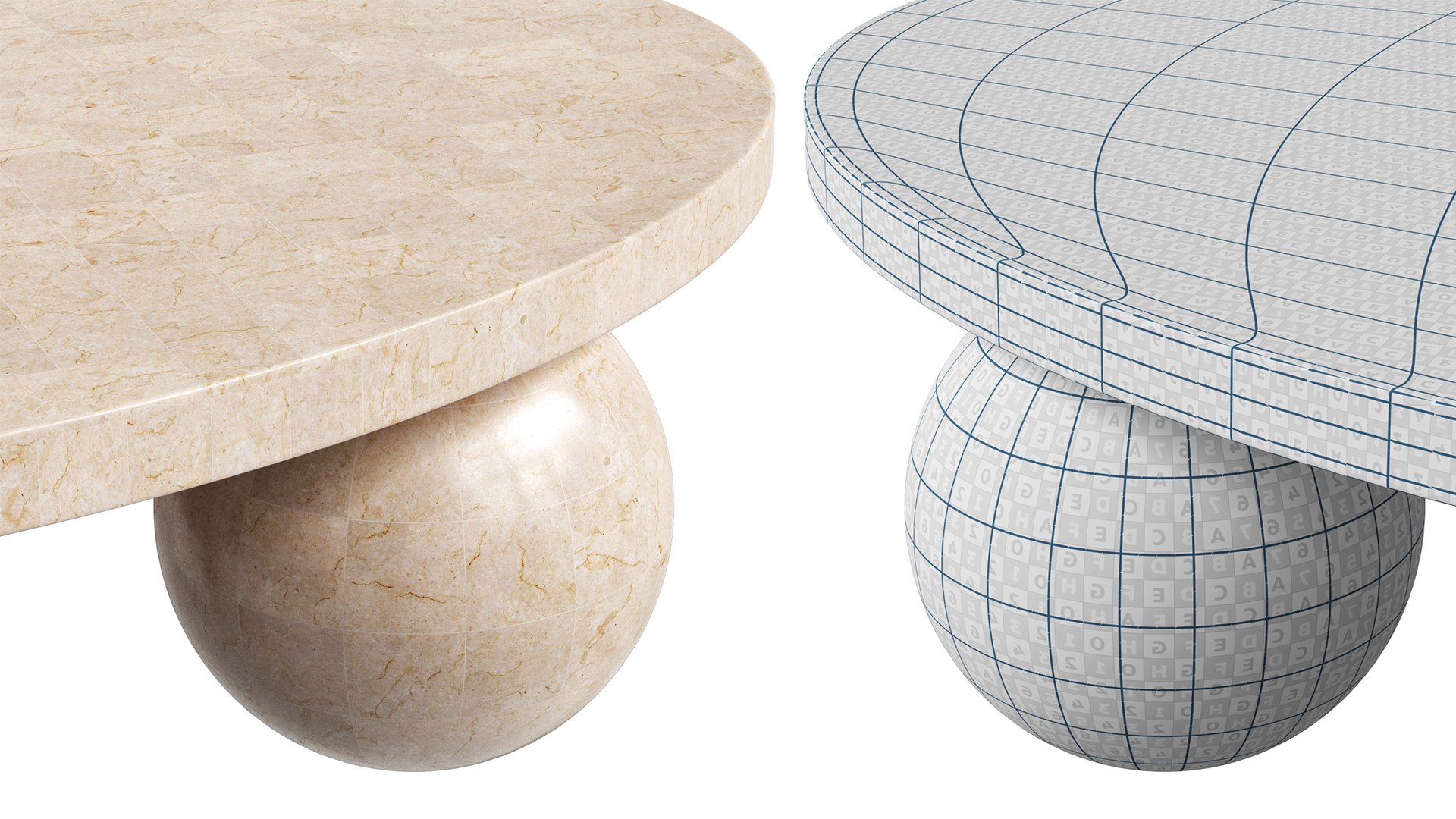 3D Dawid Shaw Lola And Ezra Tables - TurboSquid 2212305