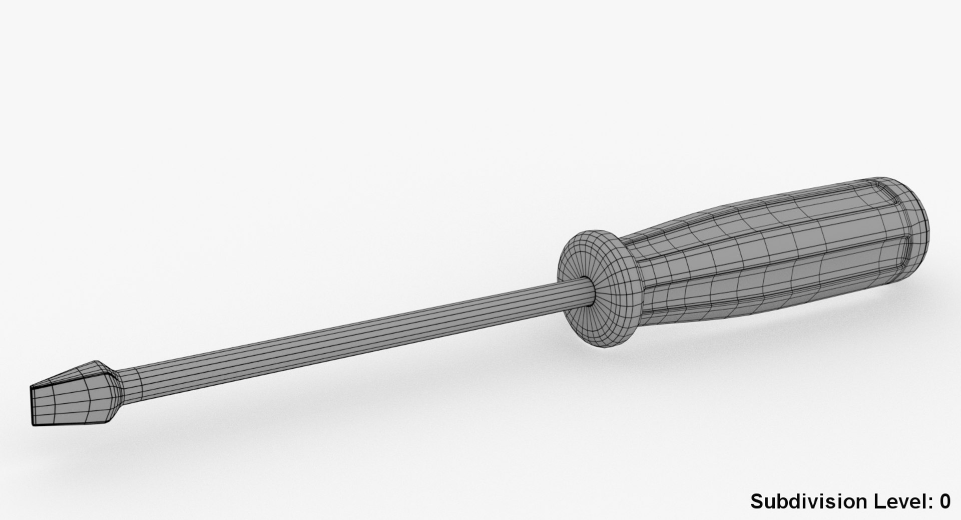 3D - screwdriver model - TurboSquid 1220949