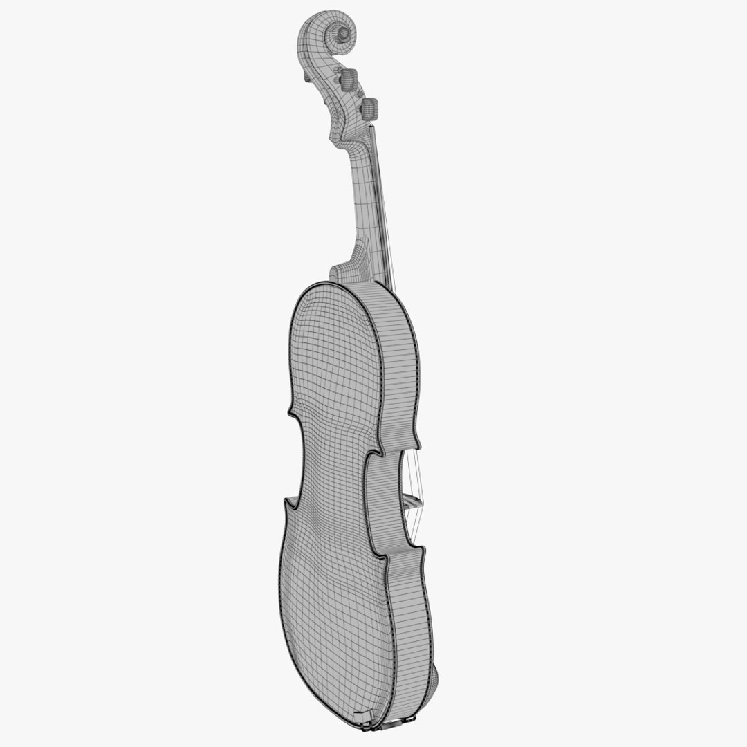 3D Violin - TurboSquid 1305852
