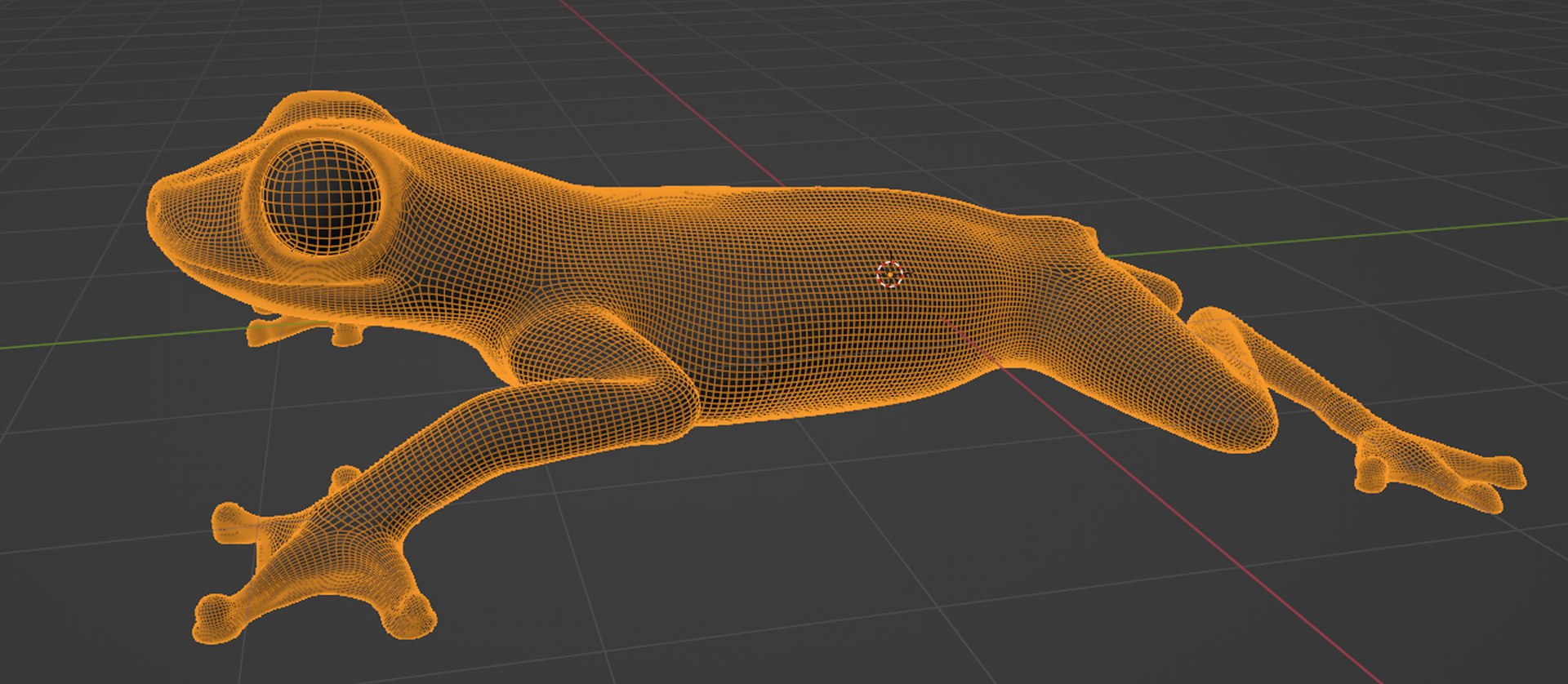 3D Red Eyed Frog - TurboSquid 2001944