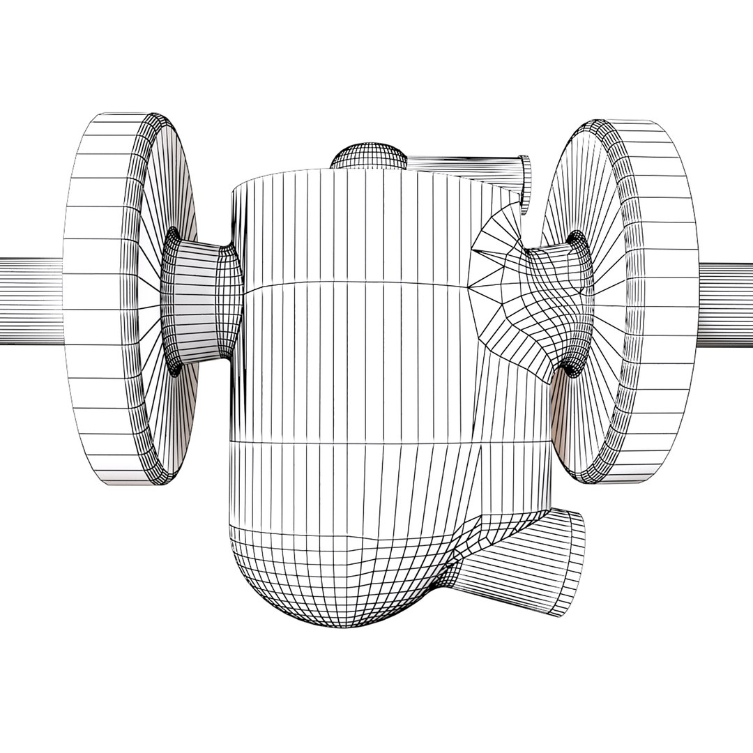 Mechanical Float Steam Trap 3D Model - TurboSquid 1854109