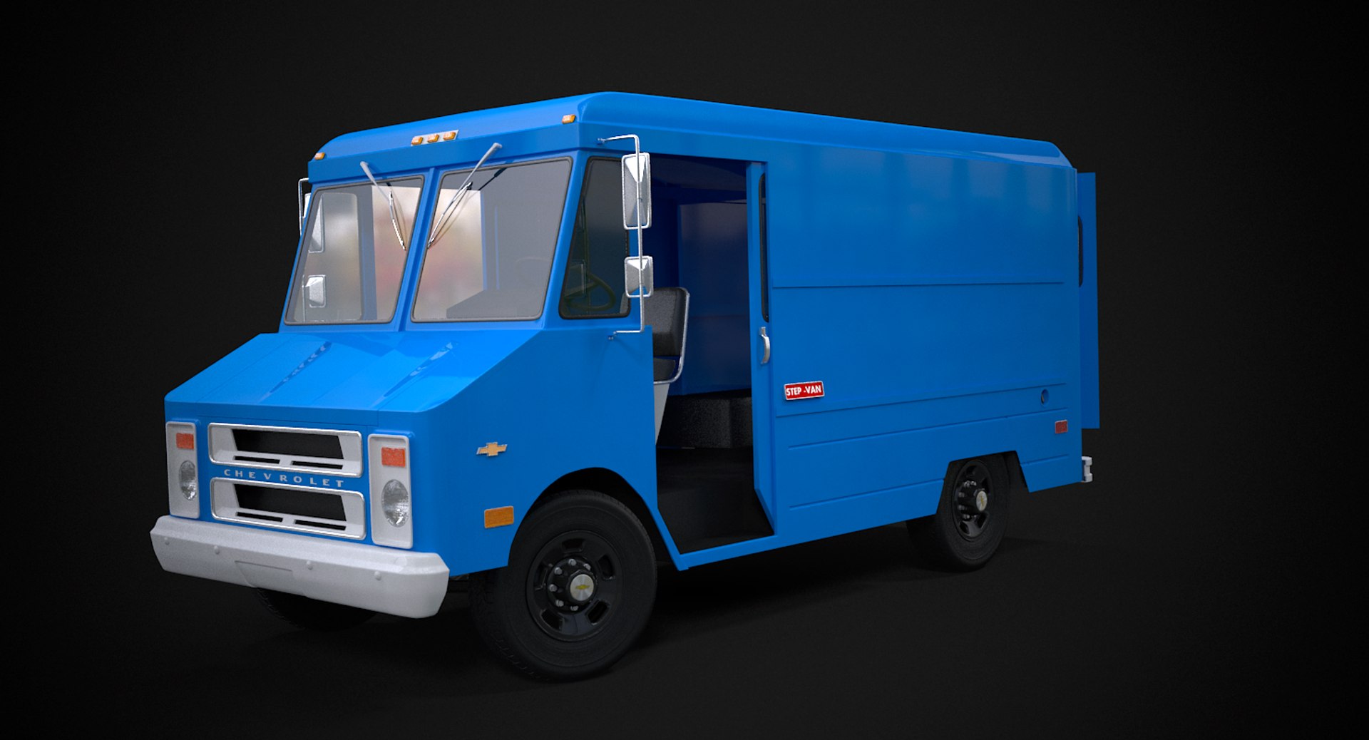 3D Chevrolet Step-van 125 Model - TurboSquid 1355919