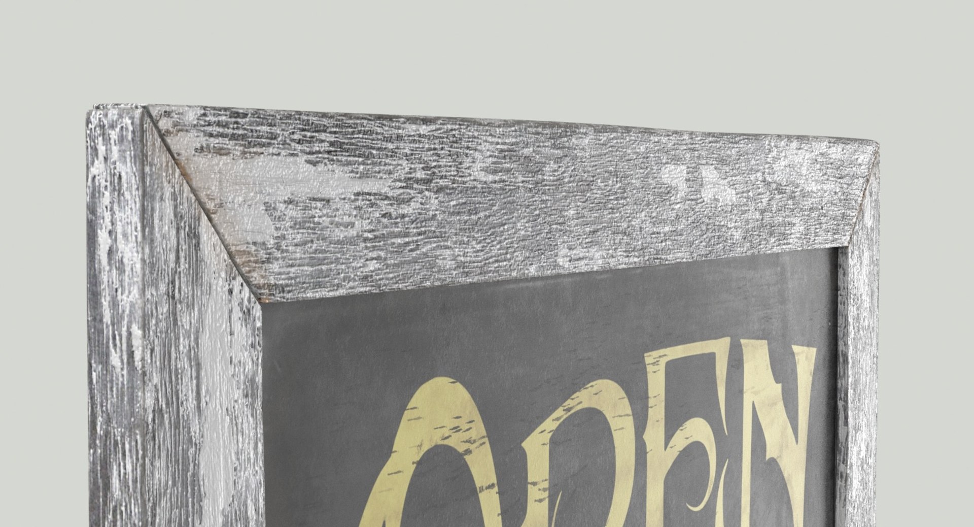 Vintage-open-sign 3D Model - TurboSquid 1246767