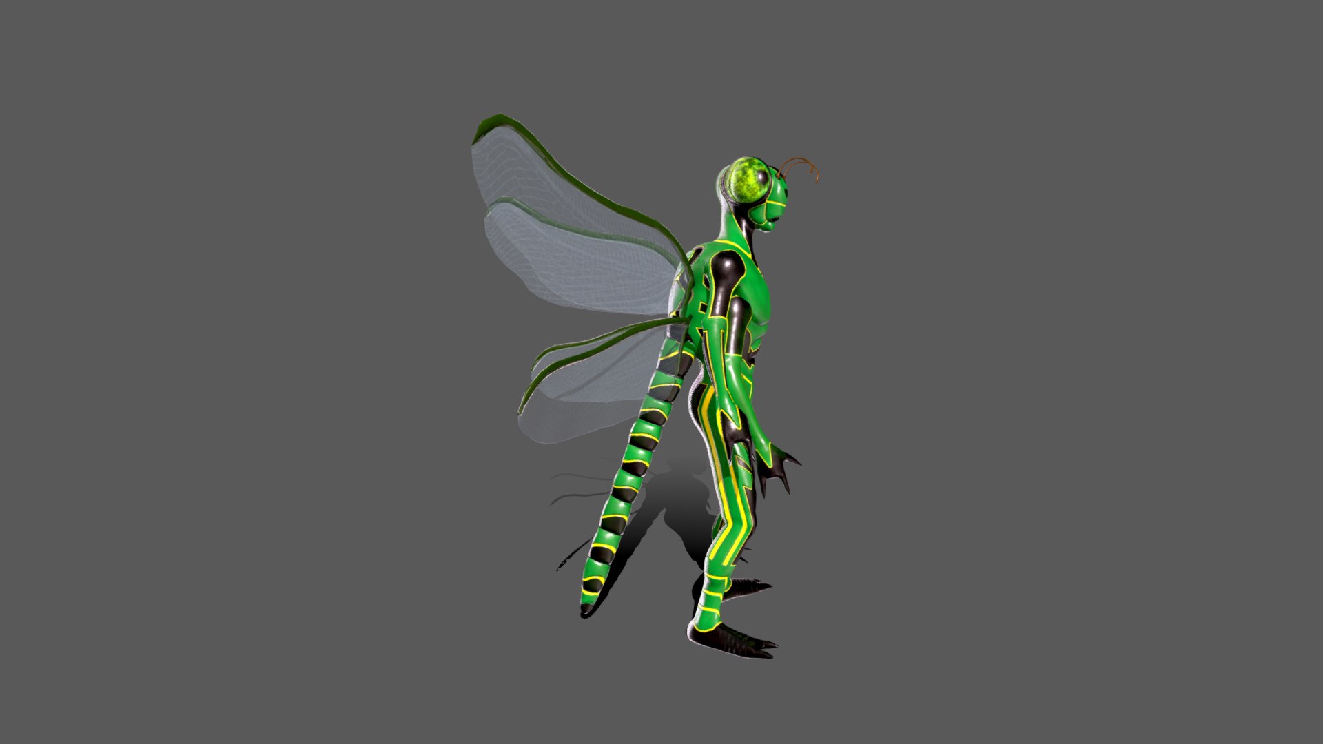 3D Dragon Fly - Jamaican Fly - TurboSquid 1876568