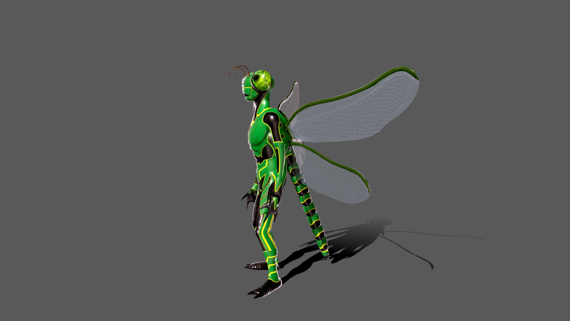 3D Dragon Fly - Jamaican Fly - TurboSquid 1876568