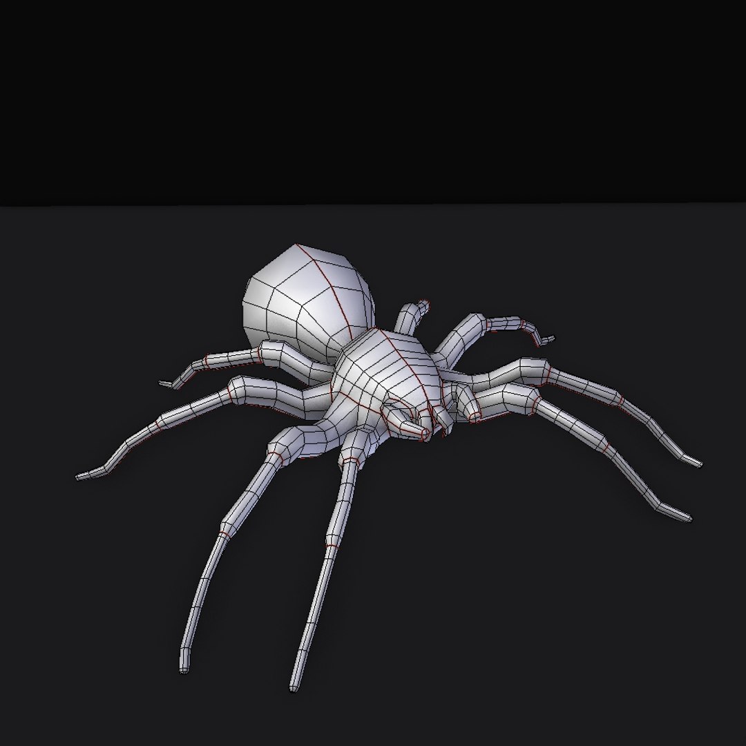 3D spider games rigged model - TurboSquid 1279672