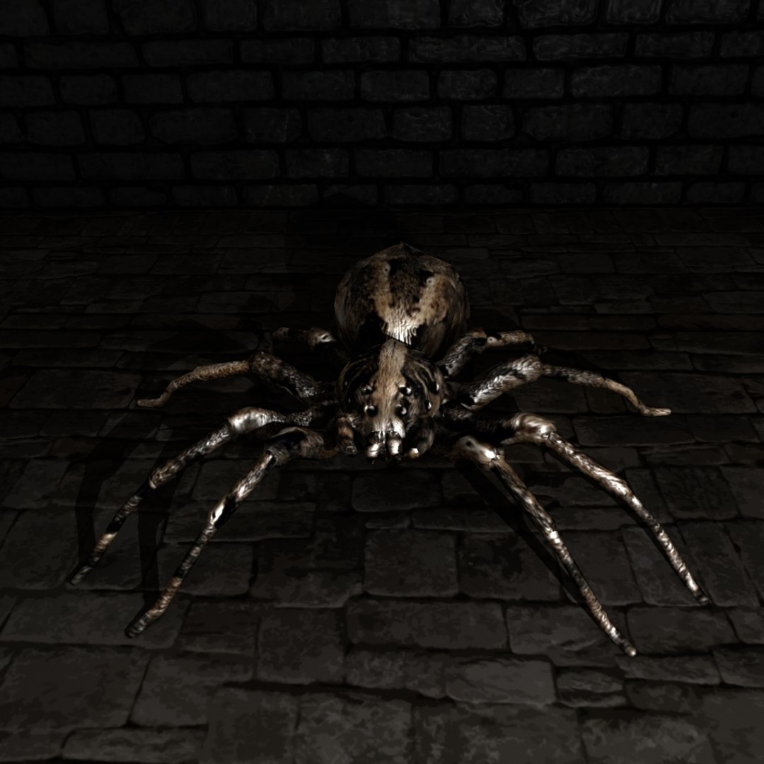 3D spider games rigged model - TurboSquid 1279672