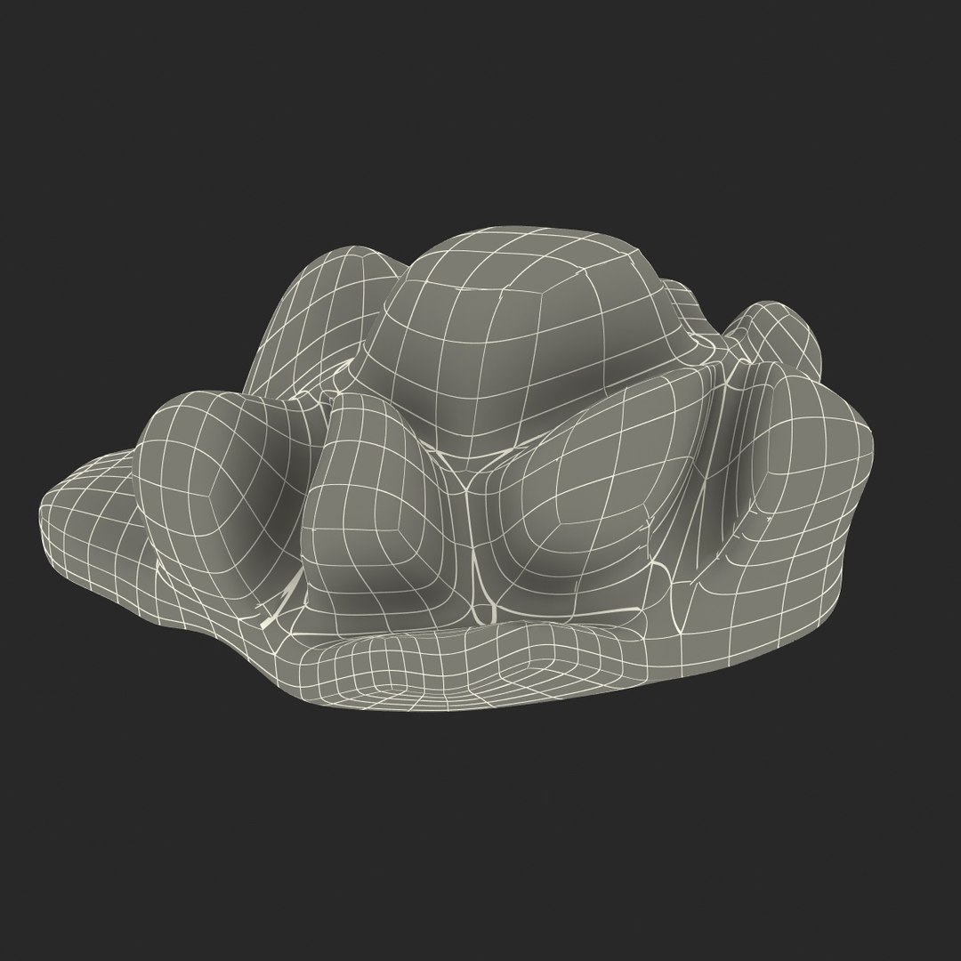 3ds Max Botryoidal Chalcedony Druzy Quartz