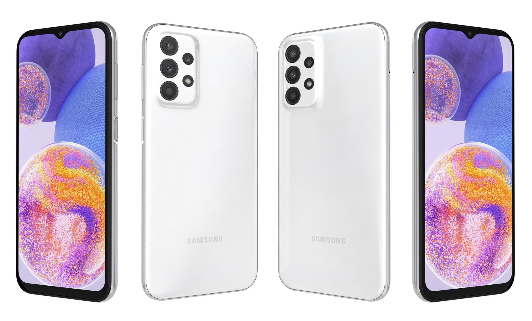 3D Samsung Galaxy A23 White - TurboSquid 1869401