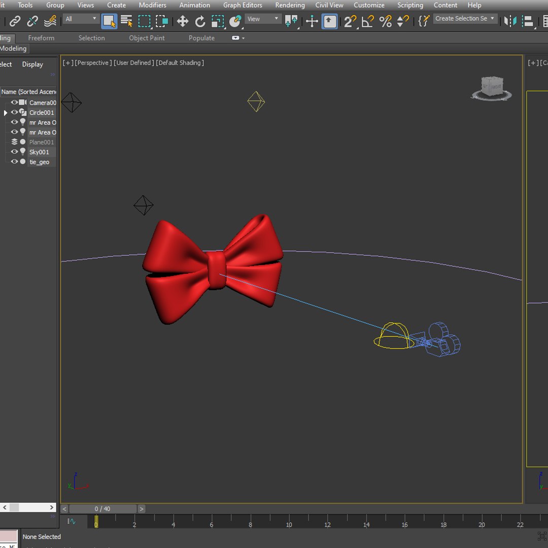 3D Bow Tie Model - TurboSquid 1697225