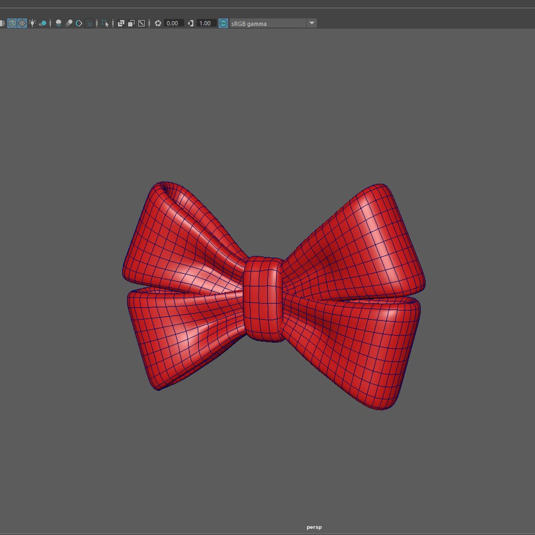 3D Bow Tie Model - TurboSquid 1697225
