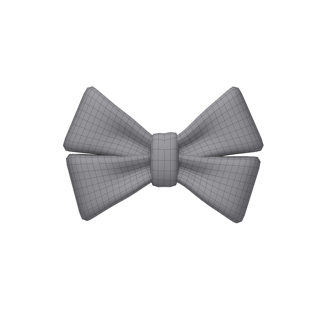 3D Bow Tie Model - TurboSquid 1697225