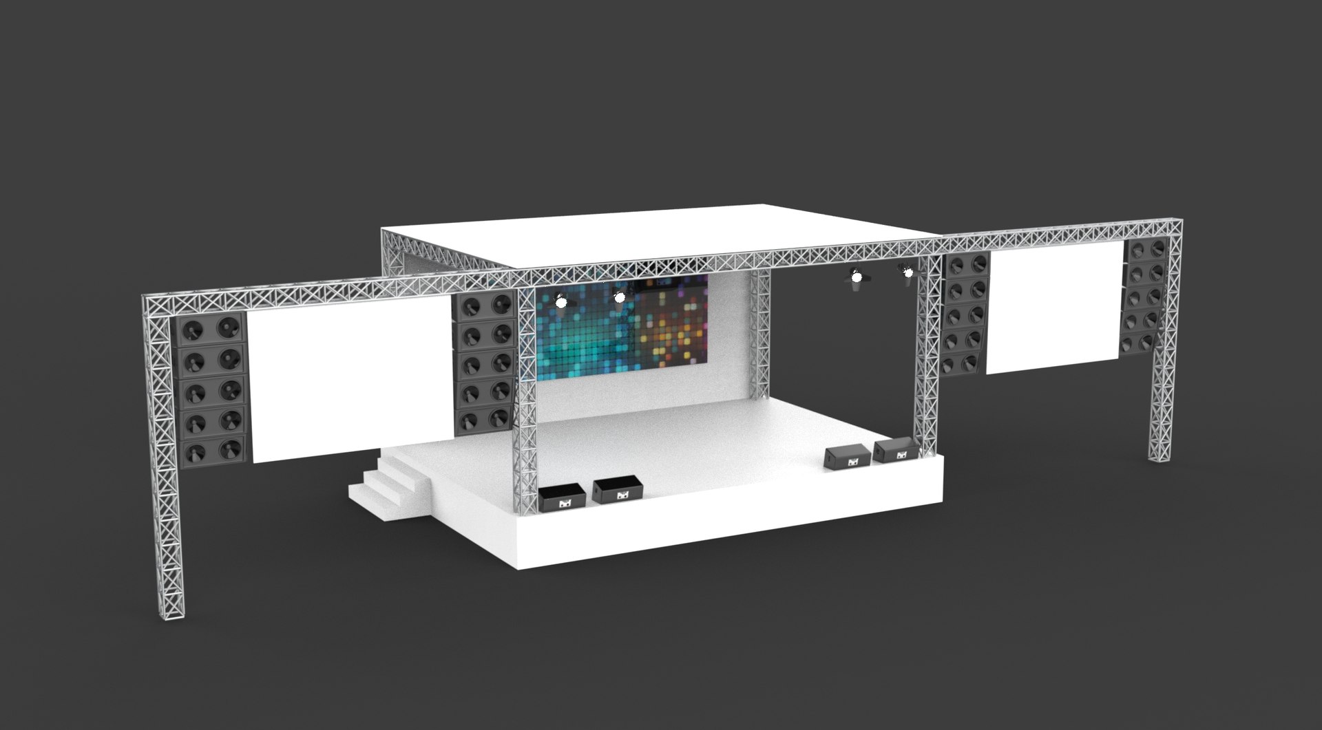 Stage 3D Model 3D Model - TurboSquid 2333185