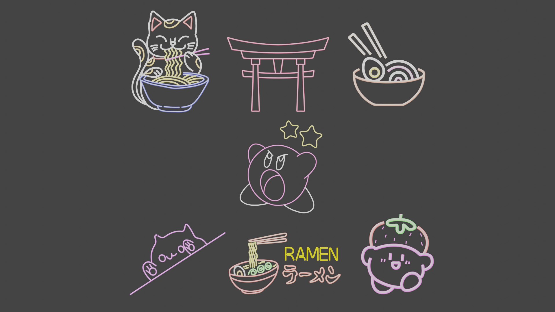 3D Japan Neon Signs - TurboSquid 2403758