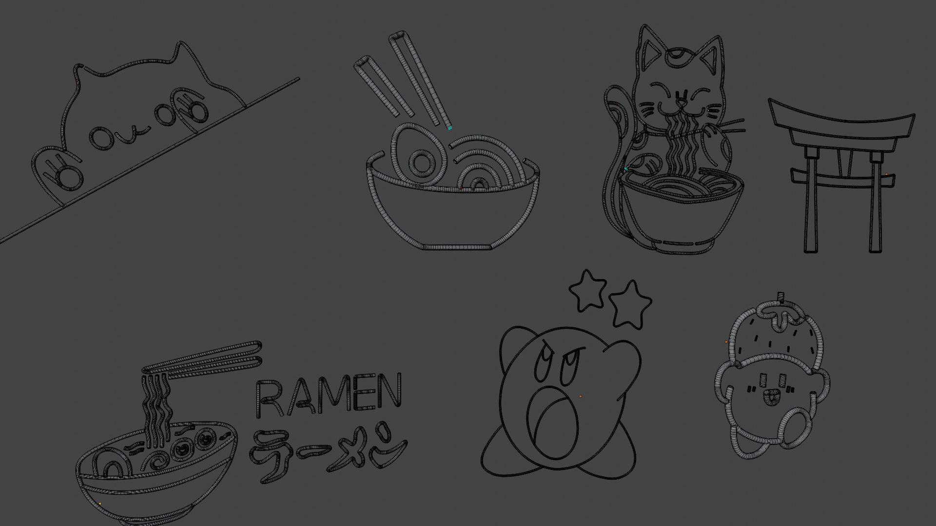 3D Japan Neon Signs - TurboSquid 2403758