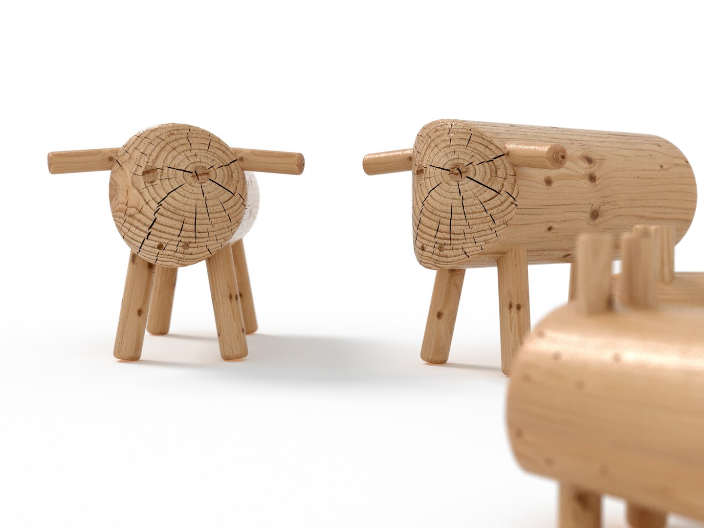 3D Richter Spielgerate Sheep Mouse Standing Playground Model ...