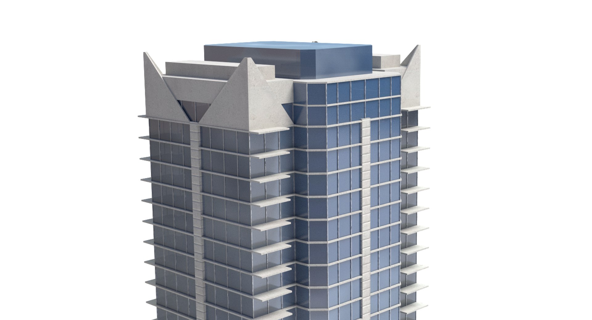 3d Model Skyscraper Building