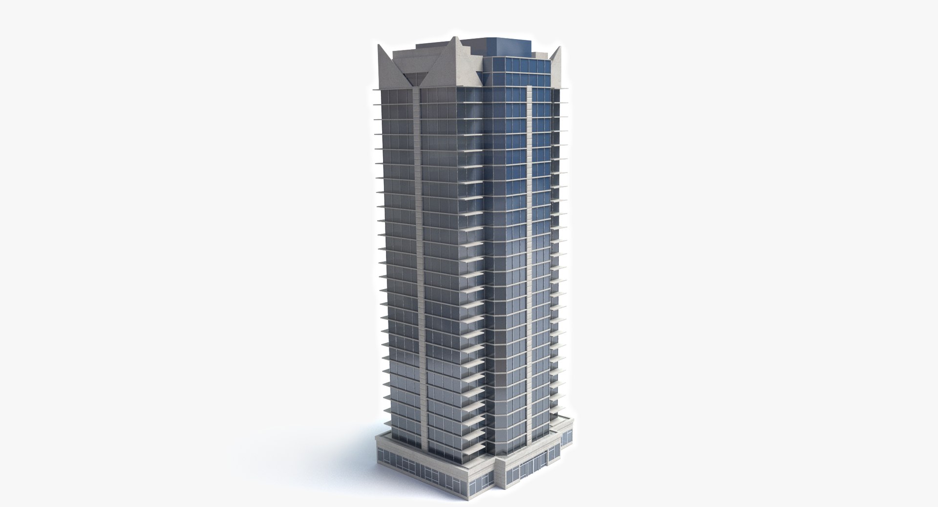 3d Model Skyscraper Building
