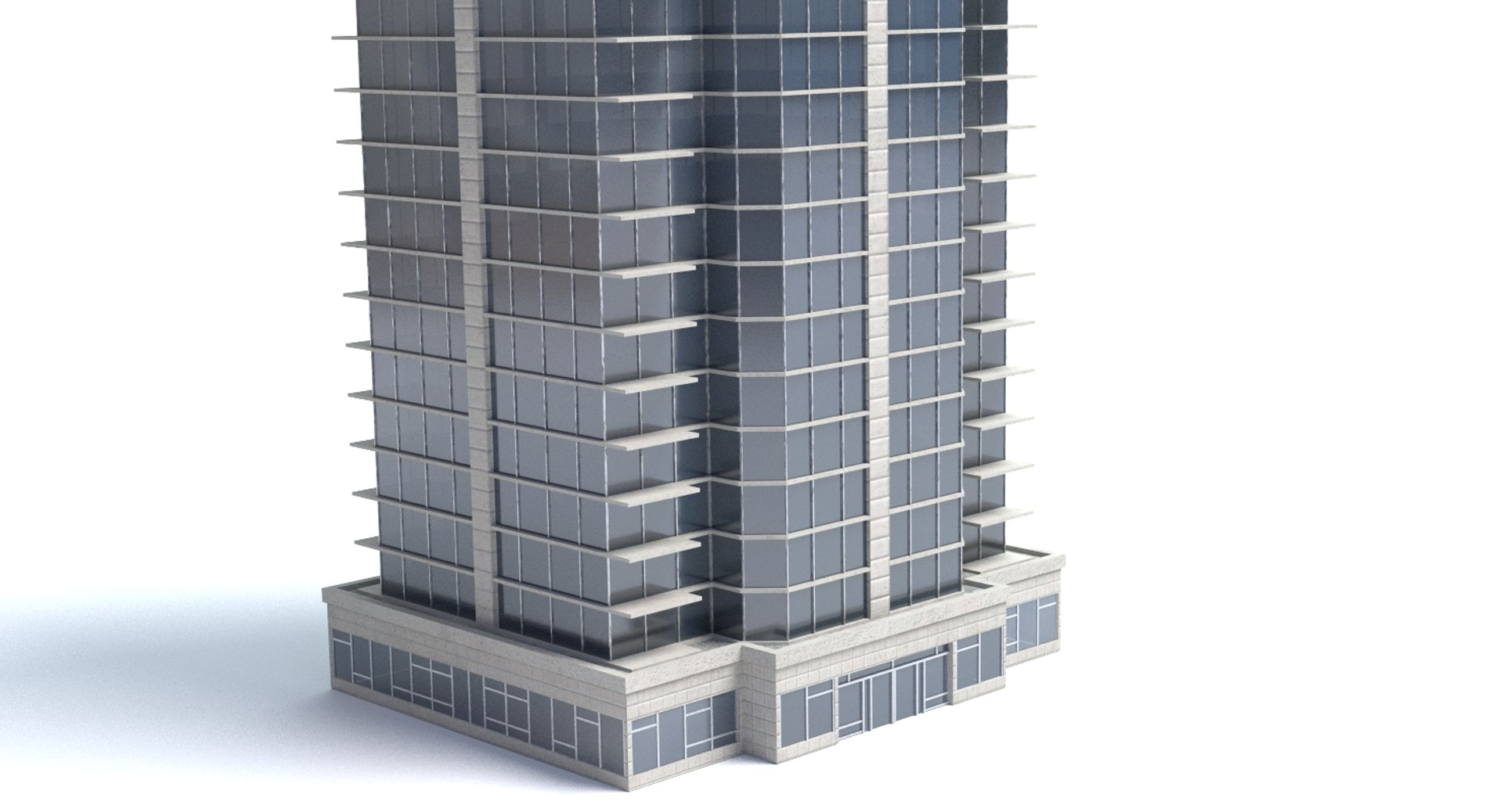 3d Model Skyscraper Building