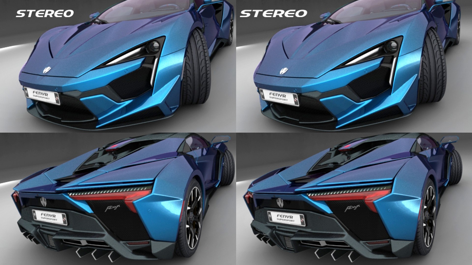 W motors fenyr supersport 3D model - TurboSquid 1300169