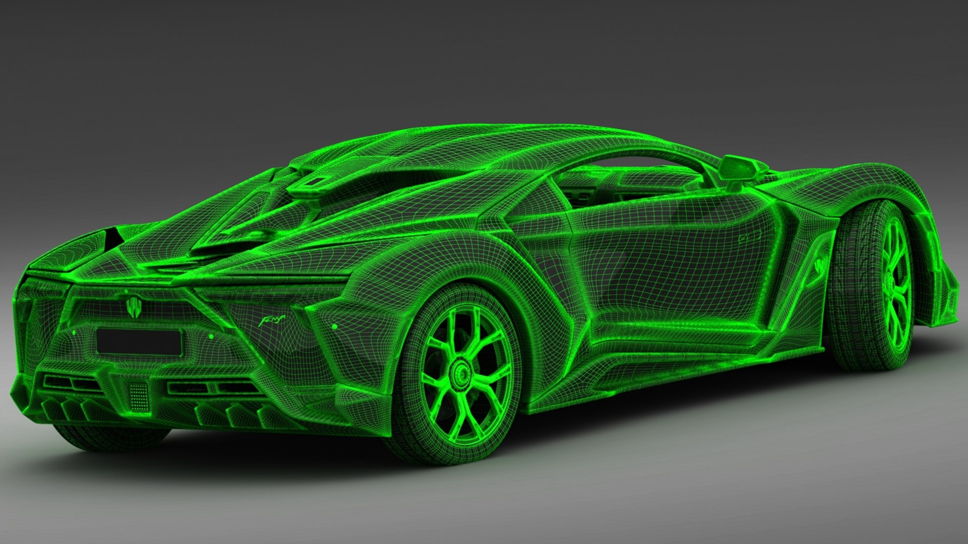 W motors fenyr supersport 3D model - TurboSquid 1300169