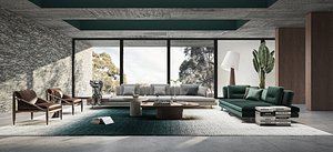 Minotti 3D Models for Download | TurboSquid